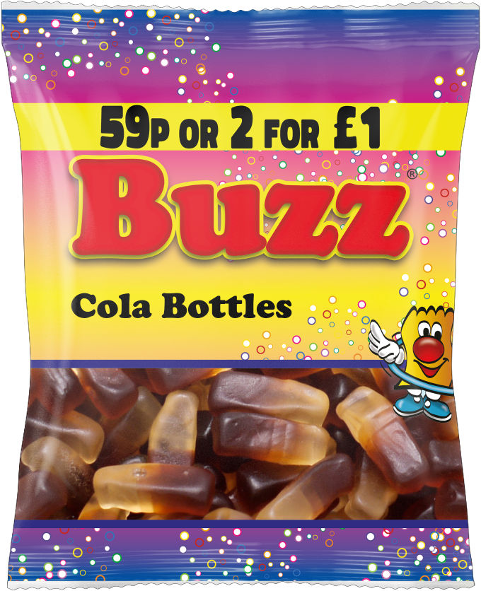 Buzz Sweets 59p Packets | Delicious Treats in Kids Bag