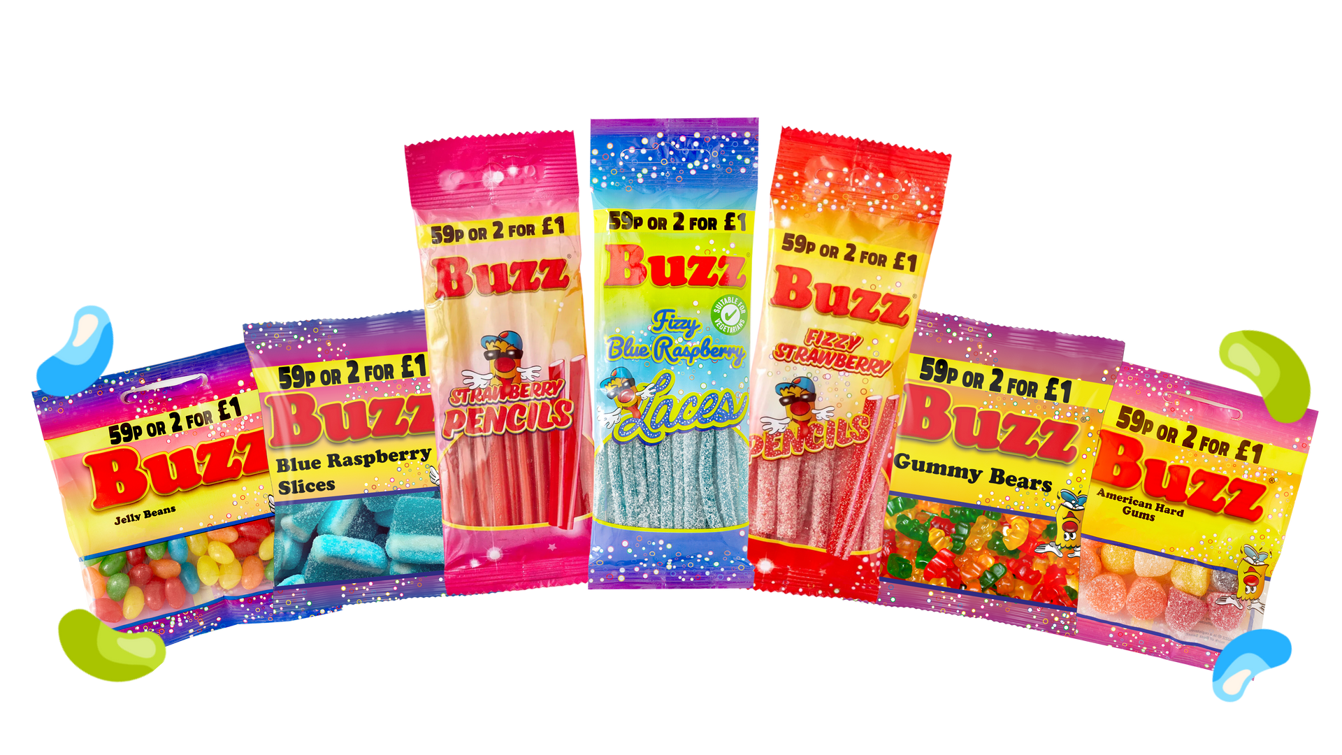 Buzz Sweets | Home of the Best Sweets and Nut Supplier in the UK