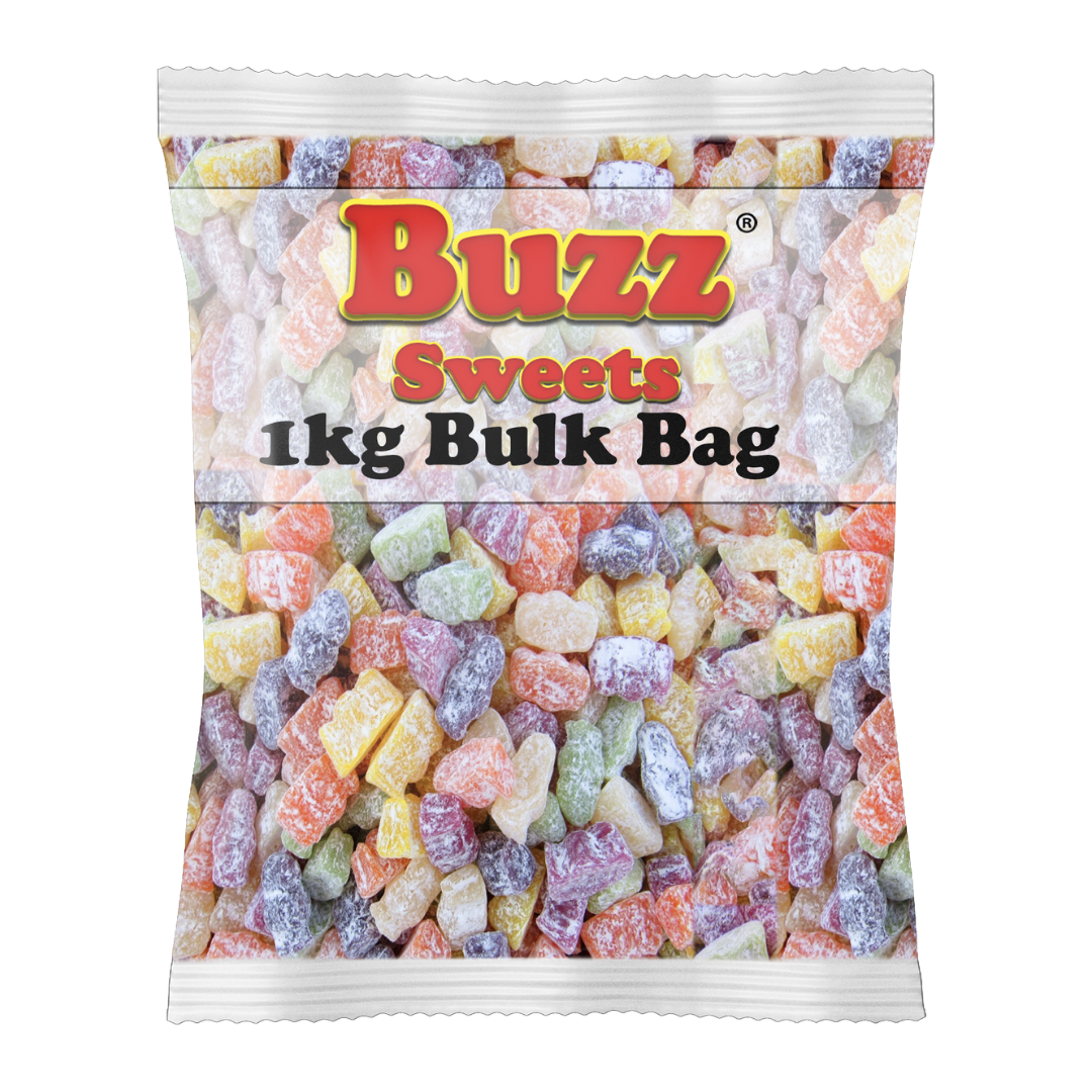 Buy 1kg Bags of Buzz Sweets - Huge Range of Flavours & Instant Savings